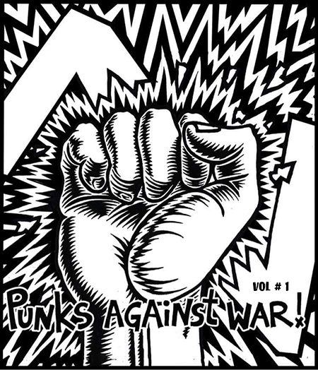 Первая часть сборника "Punks Against War" - blackploshad.org